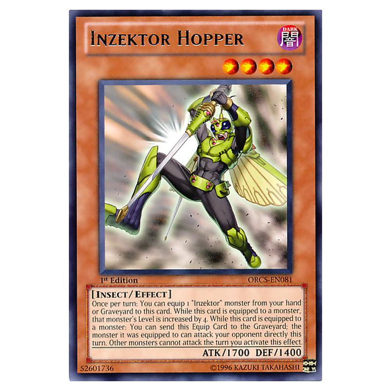 Yu-Gi-Oh! - Order of Chaos - Inzektor Hopper (Rare) ORCS-EN081