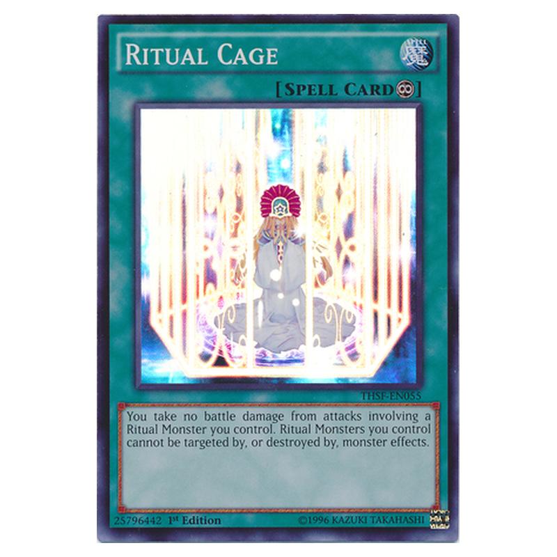 Yu-Gi-Oh! - The Secret Forces - Ritual Cage (Super Rare) THSF-EN055