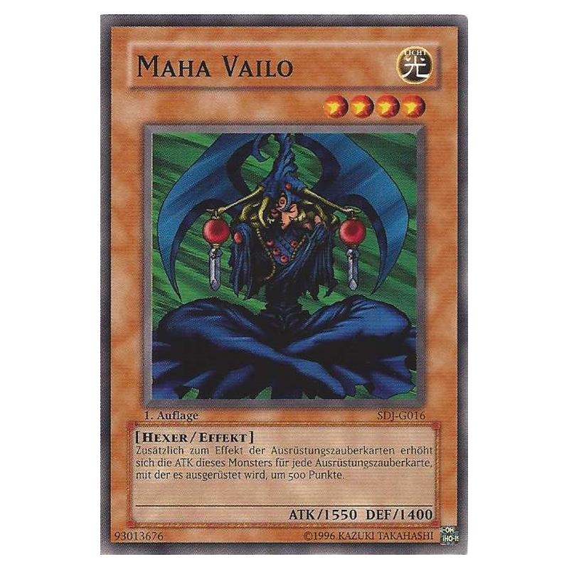 Yu-Gi-Oh! - Starter Deck - Joey - Maha Vailo (Common) SDJ-016