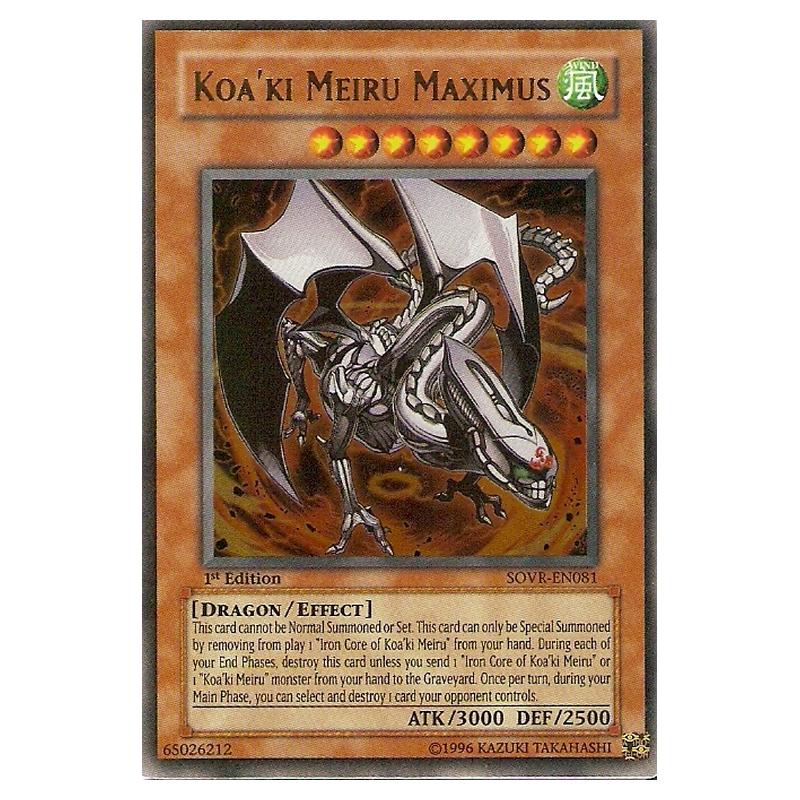 Yu-Gi-Oh! - Stardust Overdrive - Koa'ki Meiru Maximus (Ultra Rare) SOV