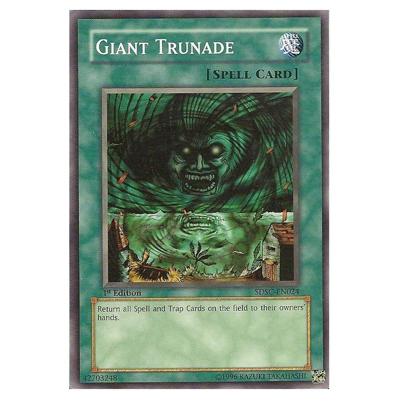 Yu-Gi-Oh! - Spellcaster's Command Structure Deck - Giant Trunade (Comm