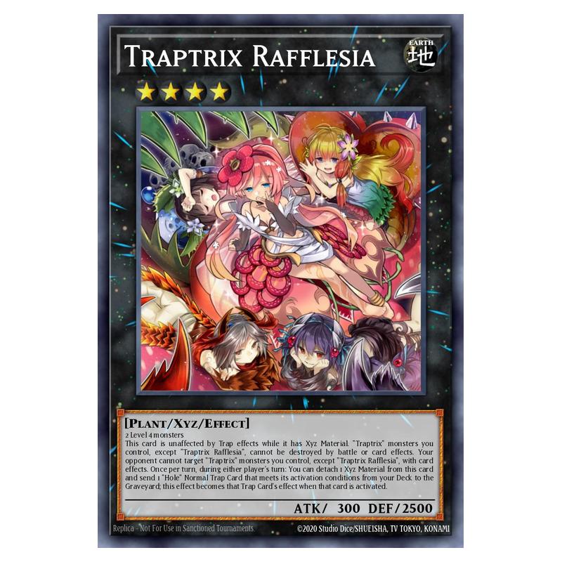 Yu-Gi-Oh! - Structure Deck - Beware of Traptrix - Traptrix Rafflesia