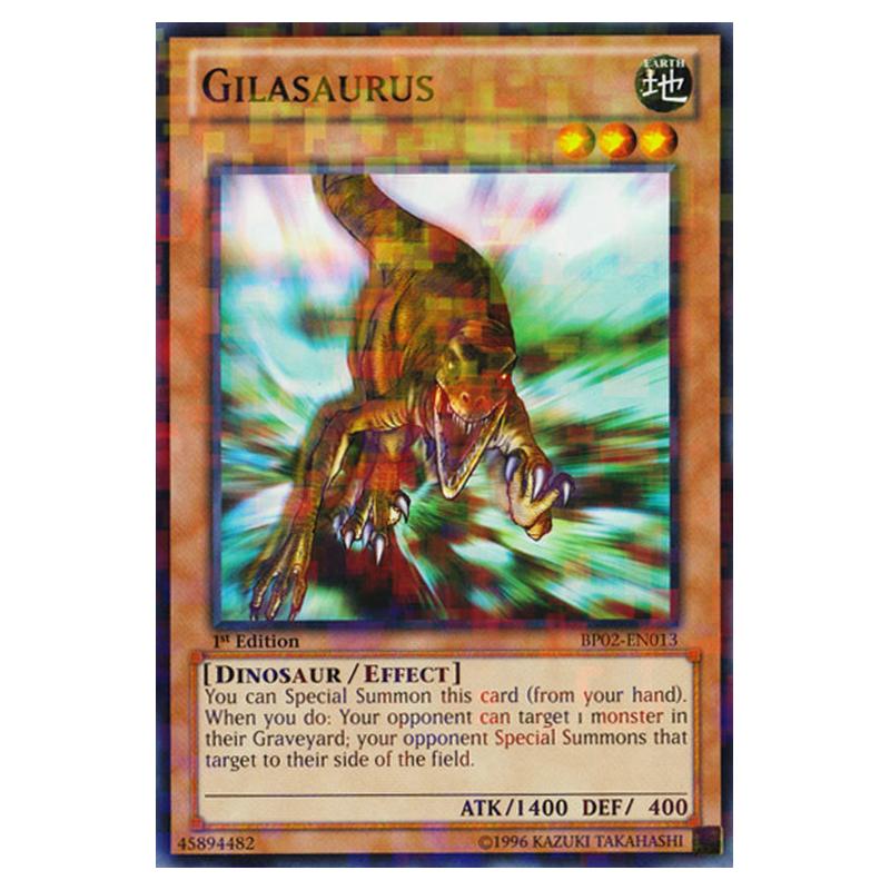 Yu-Gi-Oh! - Battle Pack 2 - War of the Giants - Gilasaurus (Mosaic Rar