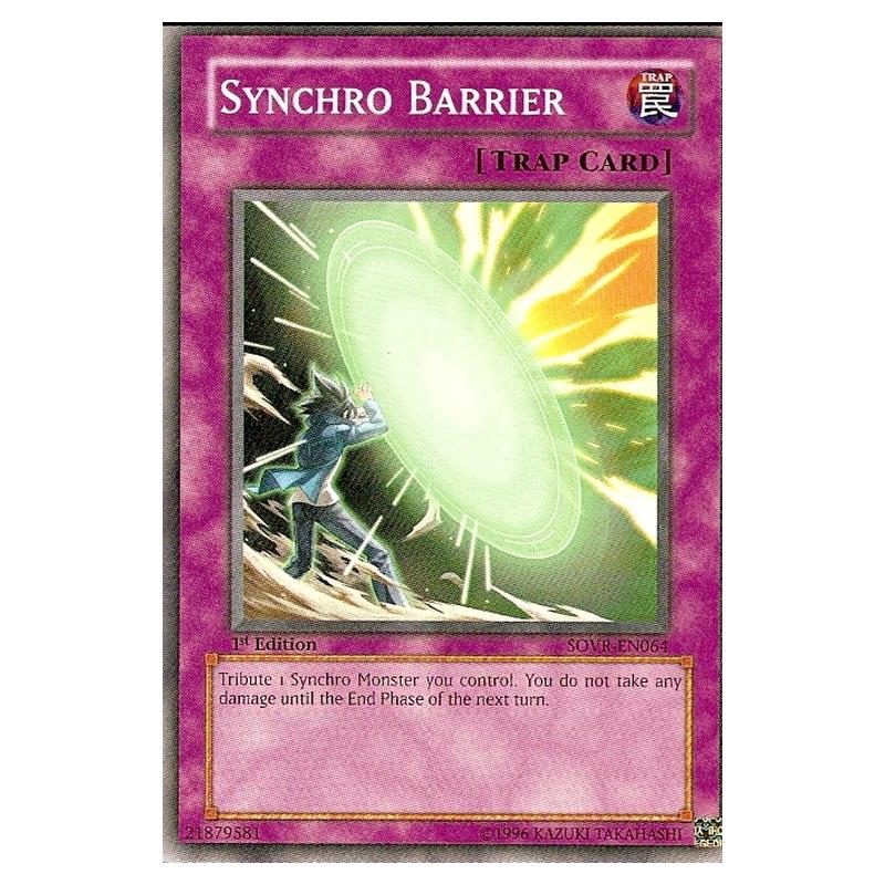 Yu-Gi-Oh! - Stardust Overdrive - Synchro Barrier (Common) SOVR-EN064