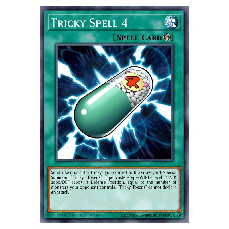 Yu-Gi-Oh! - Yugi's Legendary Decks - Tricky Spell 4 (Common) YGLD-ENC3