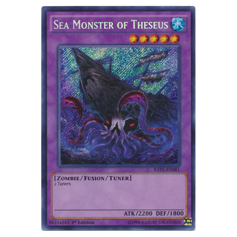 Yu-Gi-Oh! - Raging Tempest - Sea Monster of Theseus (Secret Rare) RATE