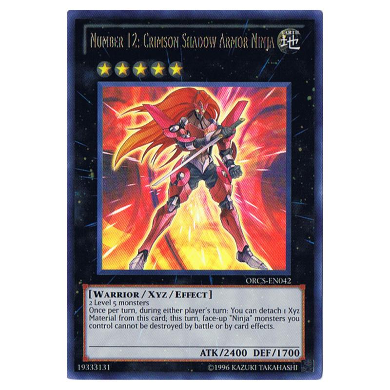Yu-Gi-Oh! - Order of Chaos - Number 12: Crimson Shadow Armor Ninja (Ul