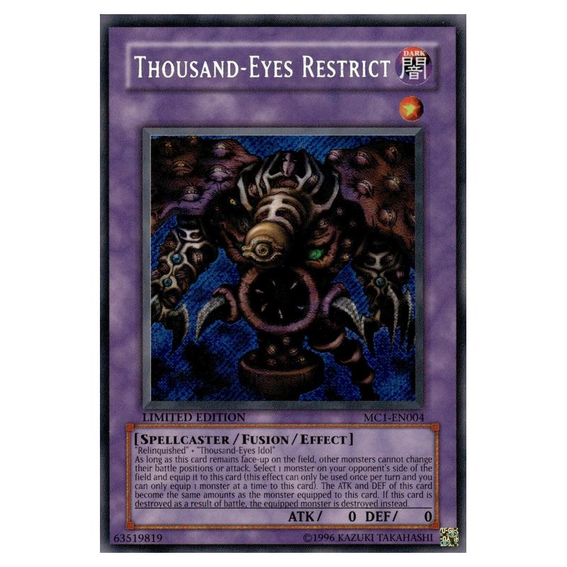 Yu-Gi-Oh! - Master Collection Volume 1 - Thousand-Eyes Restrict (Secre