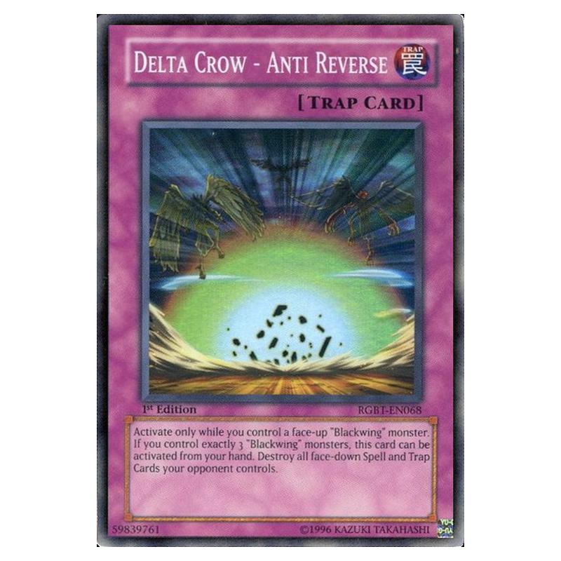 Yu-Gi-Oh! - Raging Battle - Delta Crow - Anti Reverse (Super Rare) RGB