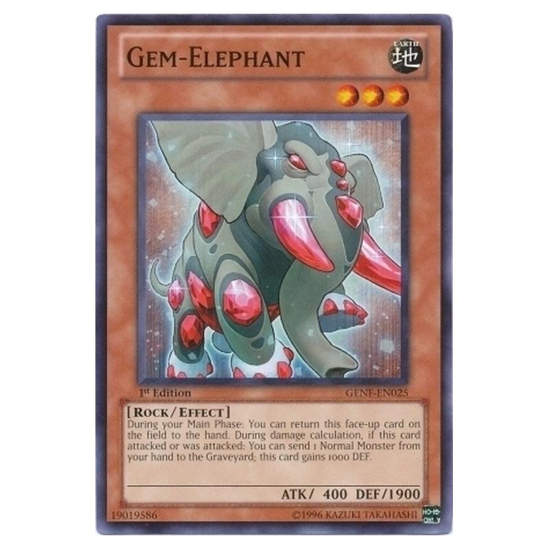 Yu-Gi-Oh! - Generation Force - Gem-Elephant (Common) GENF-EN025
