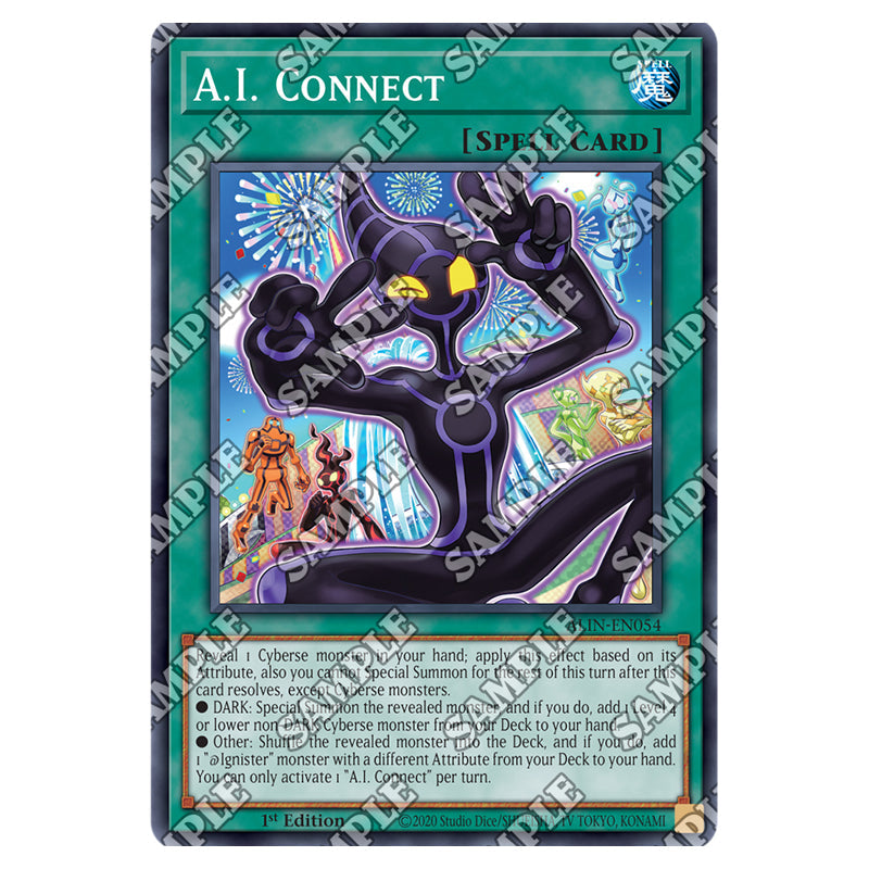 Yu-Gi-Oh! - Alliance Insight - A.I. Connect (Super Rare) ALIN-EN054