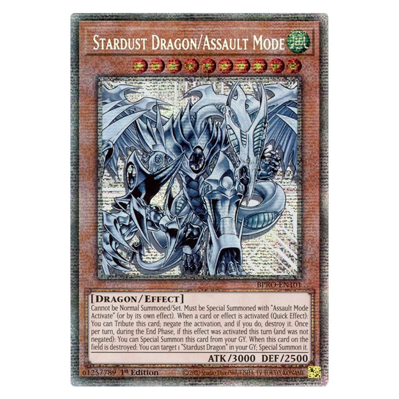 Yu-Gi-Oh! - Burst Protocol - Stardust Dragon/Assault Mode (Starlight R