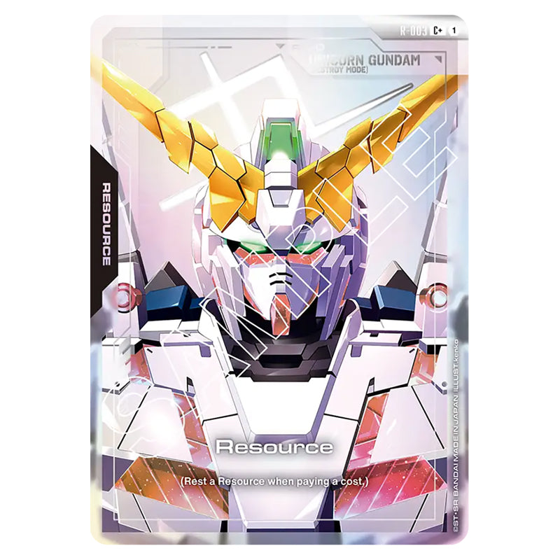 Gundam Card Game - Newtype Rising - Resource (Common+) - R-003a