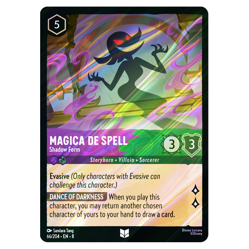 Lorcana - Reign of Jafar - Magica De Spell - Shadow Form (Uncommon)