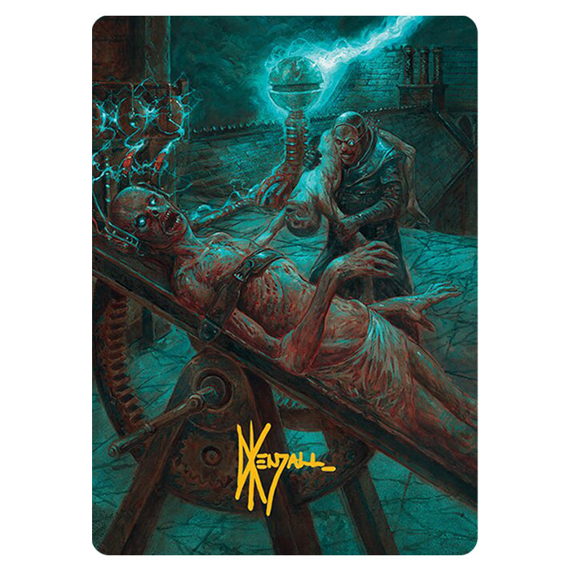 Magic The Gathering - Innistrad Remastered Art Series - Rooftop Storm