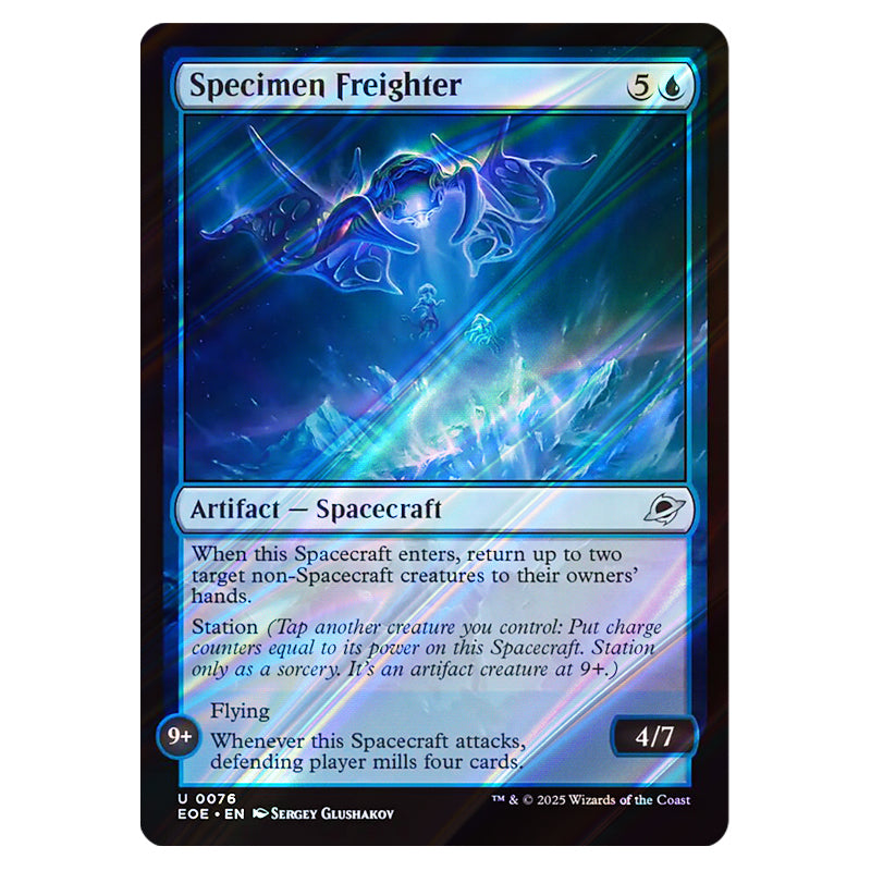 Magic The Gathering - Edge of Eternities - Specimen Freighter - 0076