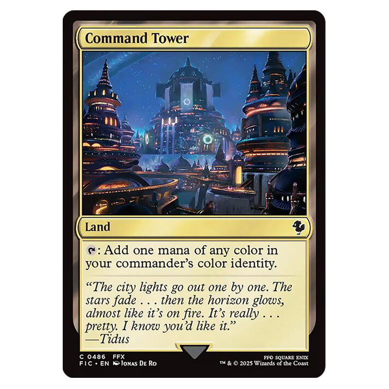 Magic The Gathering - Universes Beyond - Final Fantasy - Commander - C
