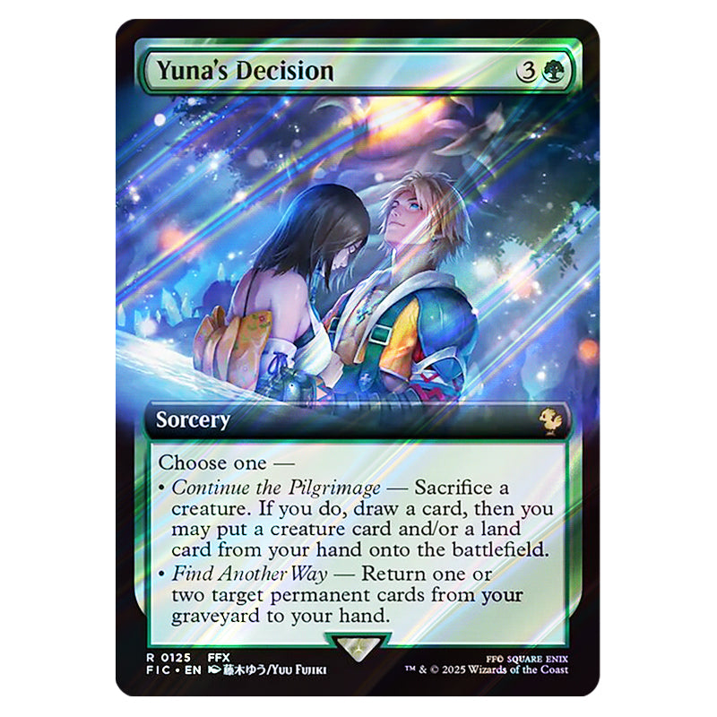 Magic The Gathering - Universes Beyond - Final Fantasy - Commander - Y