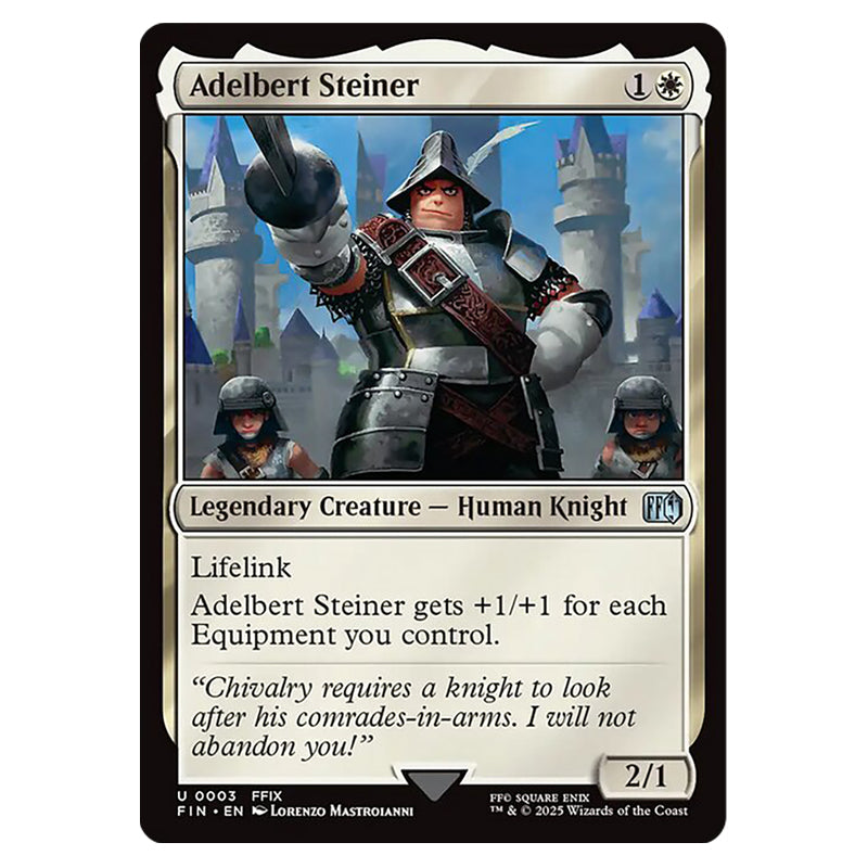 Magic The Gathering - Universes Beyond - Final Fantasy - Adelbert Stei