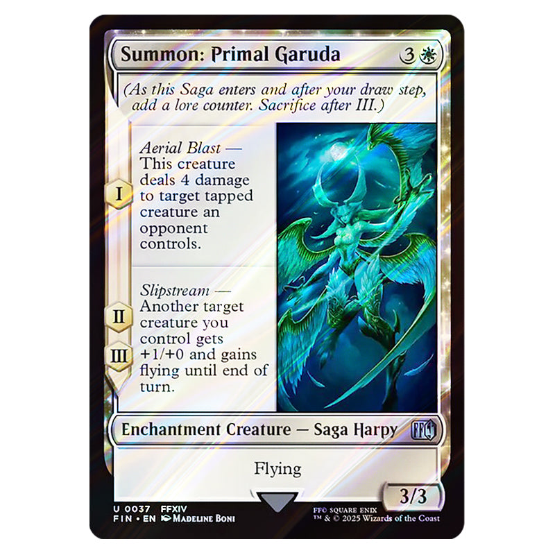 Magic The Gathering - Universes Beyond - Final Fantasy - Summon - Prim
