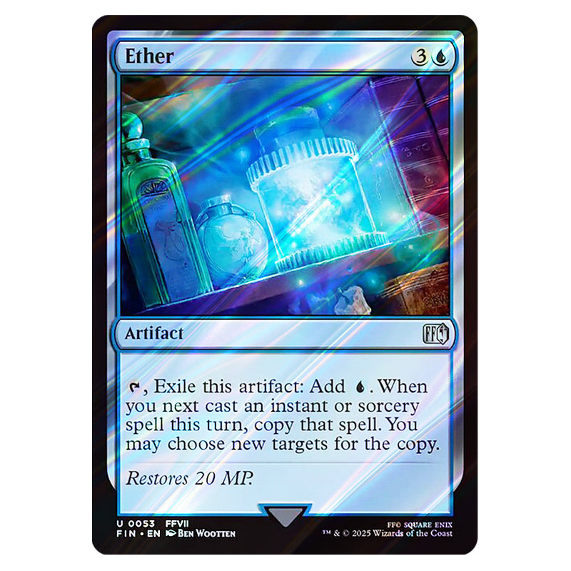 Magic The Gathering - Universes Beyond - Final Fantasy - Ether - 0053