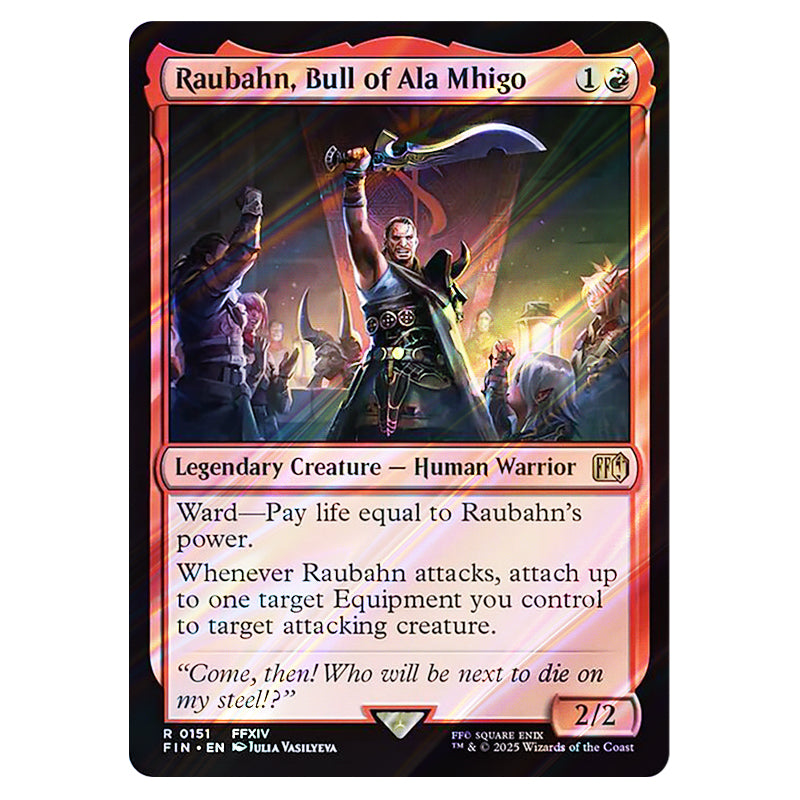 Magic The Gathering - Universes Beyond - Final Fantasy - Raubahn, Bull