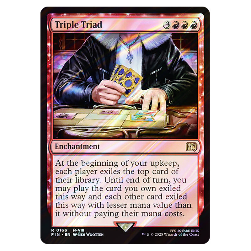 Magic The Gathering - Universes Beyond - Final Fantasy - Triple Triad
