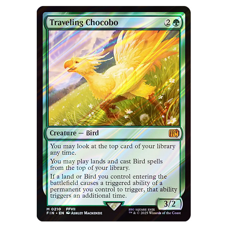 Magic The Gathering - Universes Beyond - Final Fantasy - Traveling Cho