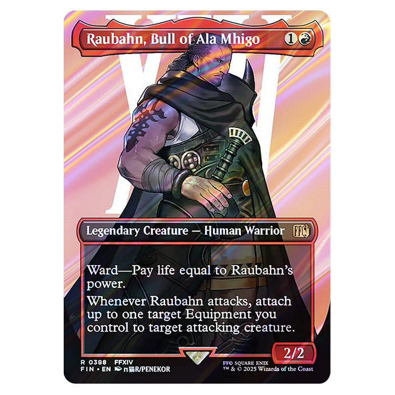 Magic The Gathering - Universes Beyond - Final Fantasy - Raubahn, Bull