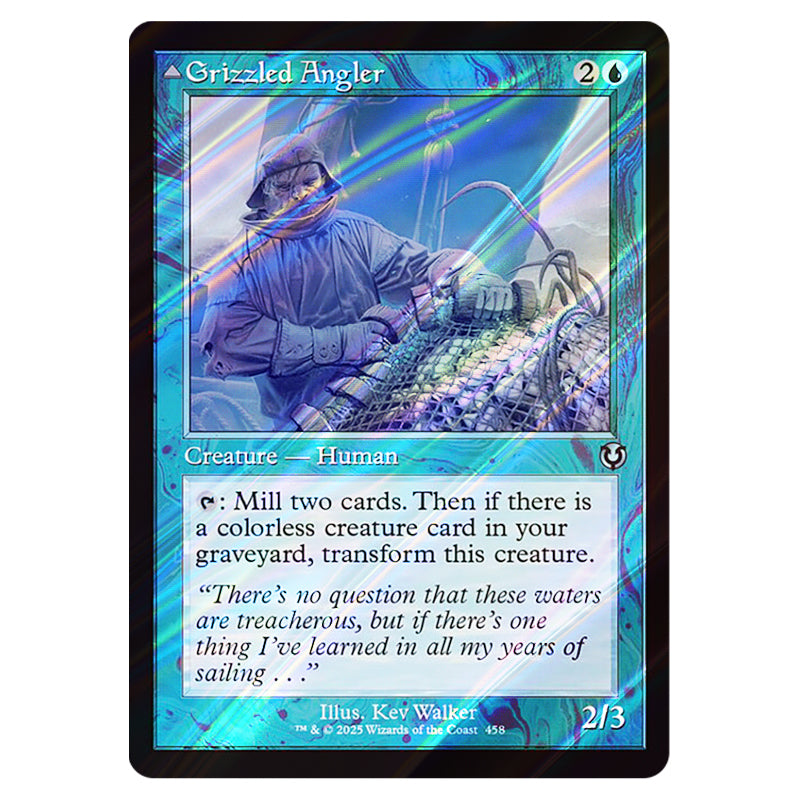 Magic The Gathering - Innistrad Remastered - Grizzled Angler // Grisly