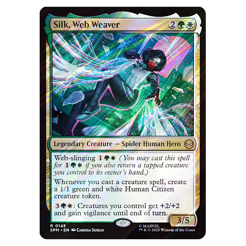 Magic The Gathering - Marvel's Spider-Man - Silk, Web Weaver - 0145 (F