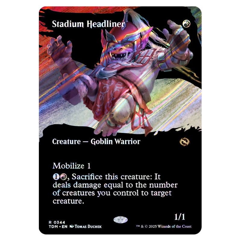 Magic The Gathering - Tarkir: Dragonstorm - Stadium Headliner (Borderl