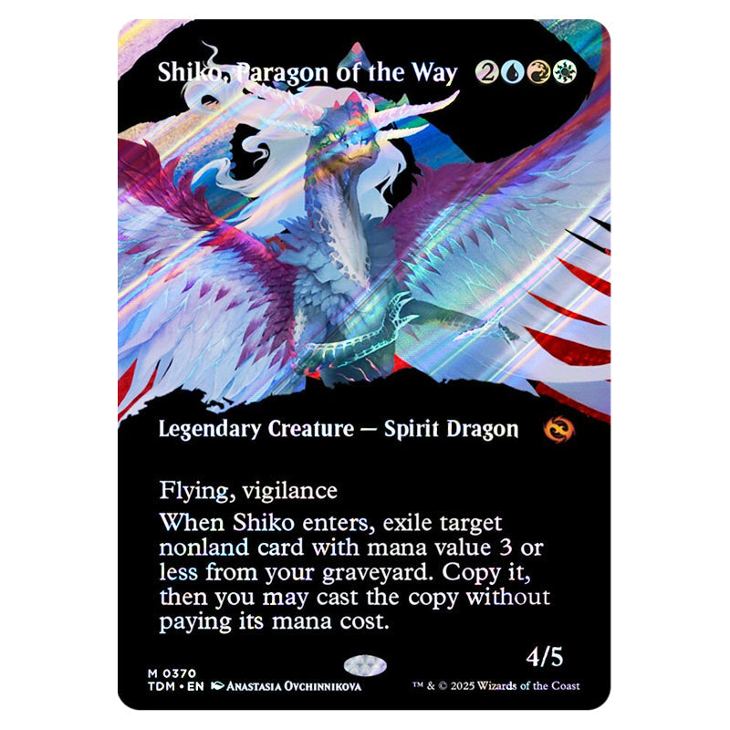 Magic The Gathering - Tarkir: Dragonstorm - Shiko, Paragon of the Way