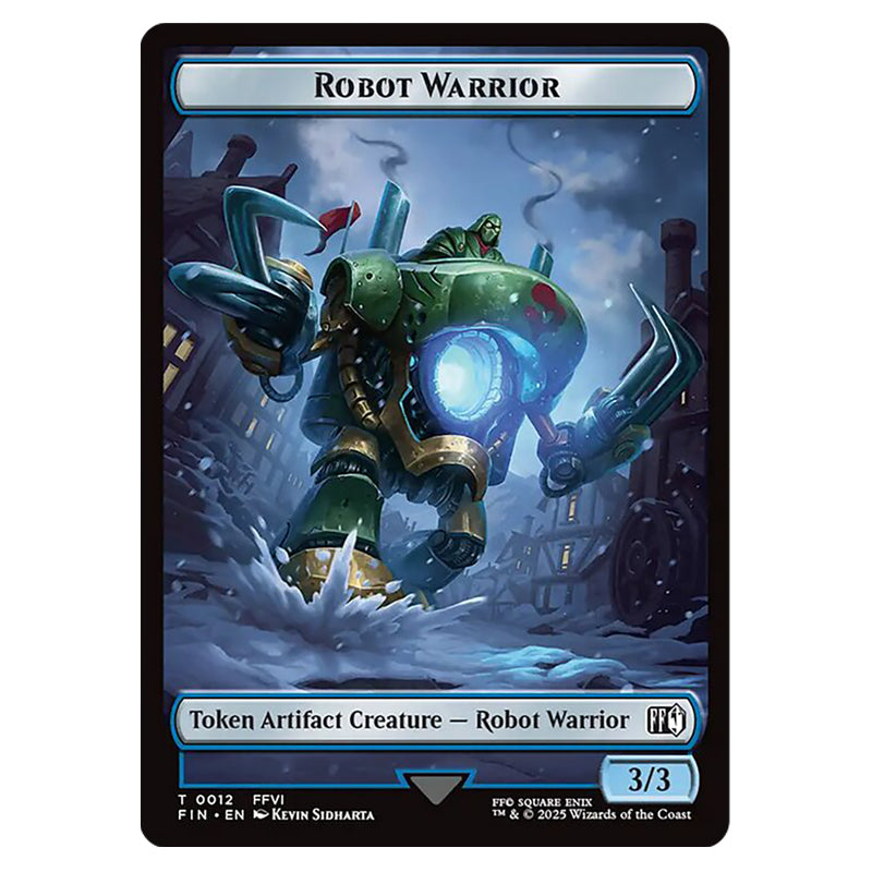 Magic The Gathering - Universes Beyond - Final Fantasy - Tokens - Robo