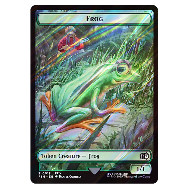 Magic The Gathering - Universes Beyond - Final Fantasy - Tokens - Frog