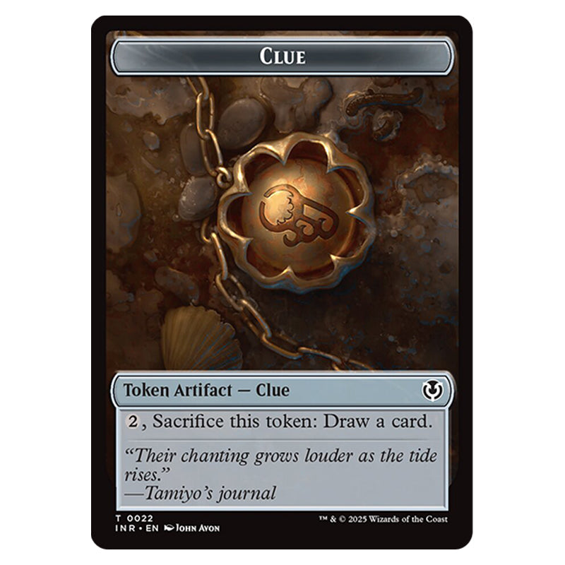 Magic The Gathering - Innistrad Remastered Tokens - Clue - 0022