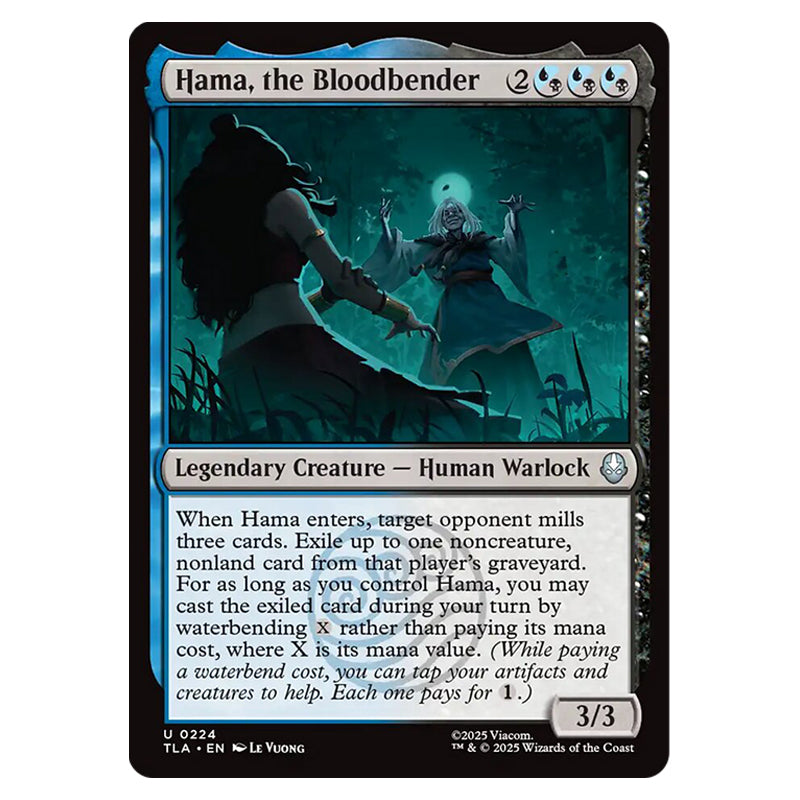 Magic The Gathering - Avatar The Last Airbender - Hama, the Bloodbende