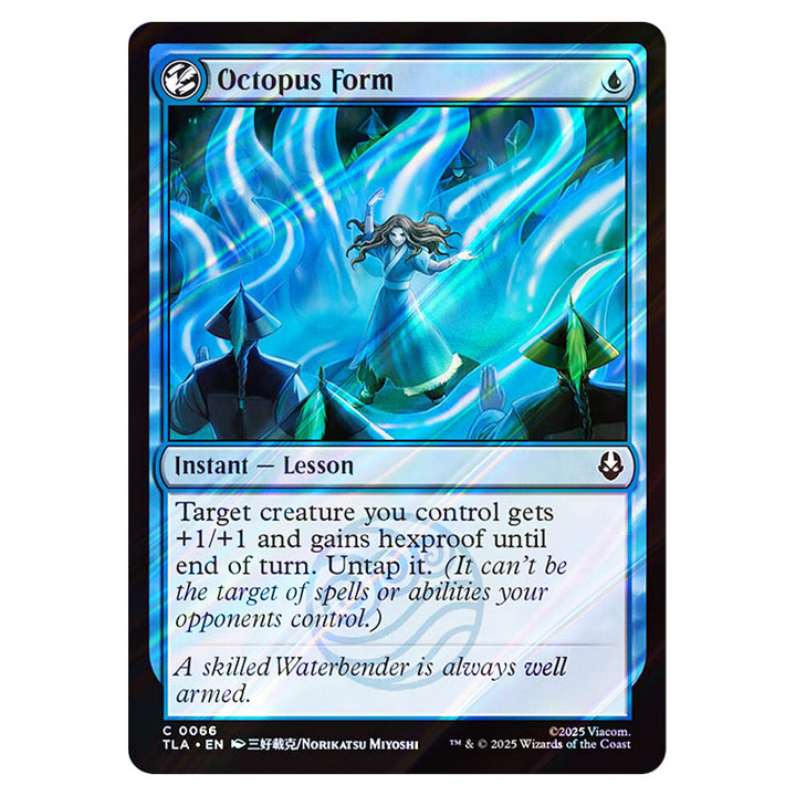 Magic The Gathering - Avatar The Last Airbender - Octopus Form - 0066