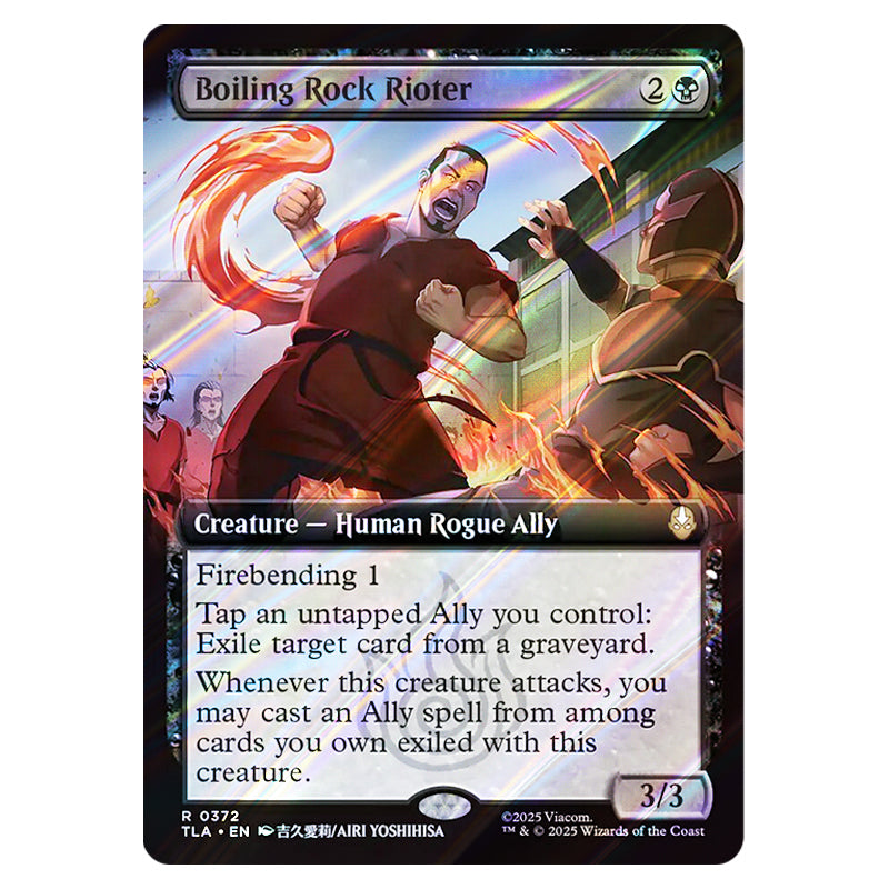 Magic The Gathering - Avatar The Last Airbender - Boiling Rock Rioter