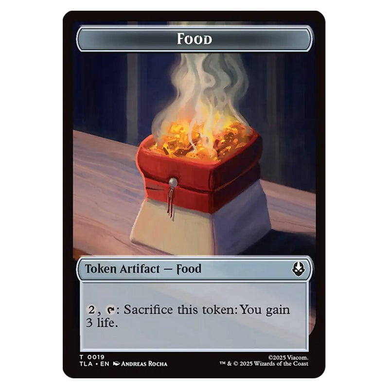 Magic The Gathering - Avatar - The Last Airbender Tokens - Food - 0019