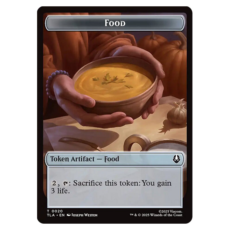 Magic The Gathering - Avatar - The Last Airbender Tokens - Food - 0020