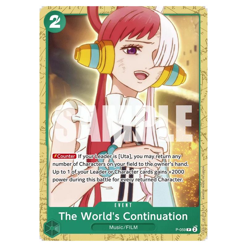 One Piece - ST-11 Uta Deck - The World's Continuation (Promo Card) - P