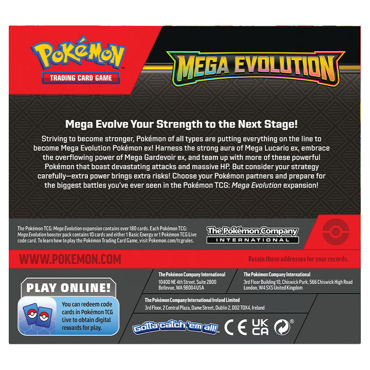 Pokemon - Mega Evolution - Base Set - Enhanced Booster Box (36 Booster