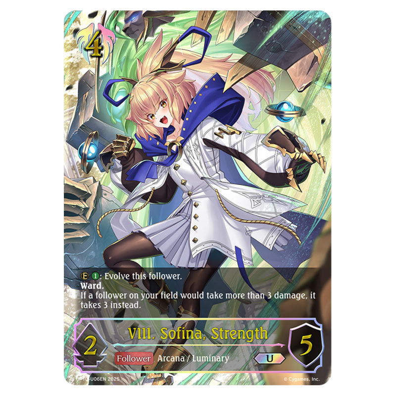 Shadowverse Evolve - Gods of the Arcana - VIII. Sofina, Strength - BP1