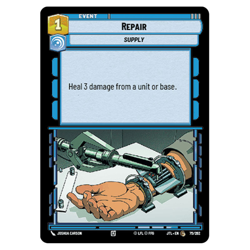 Star Wars Unlimited - Jump to Lightspeed - Repair (Common) - 075/262