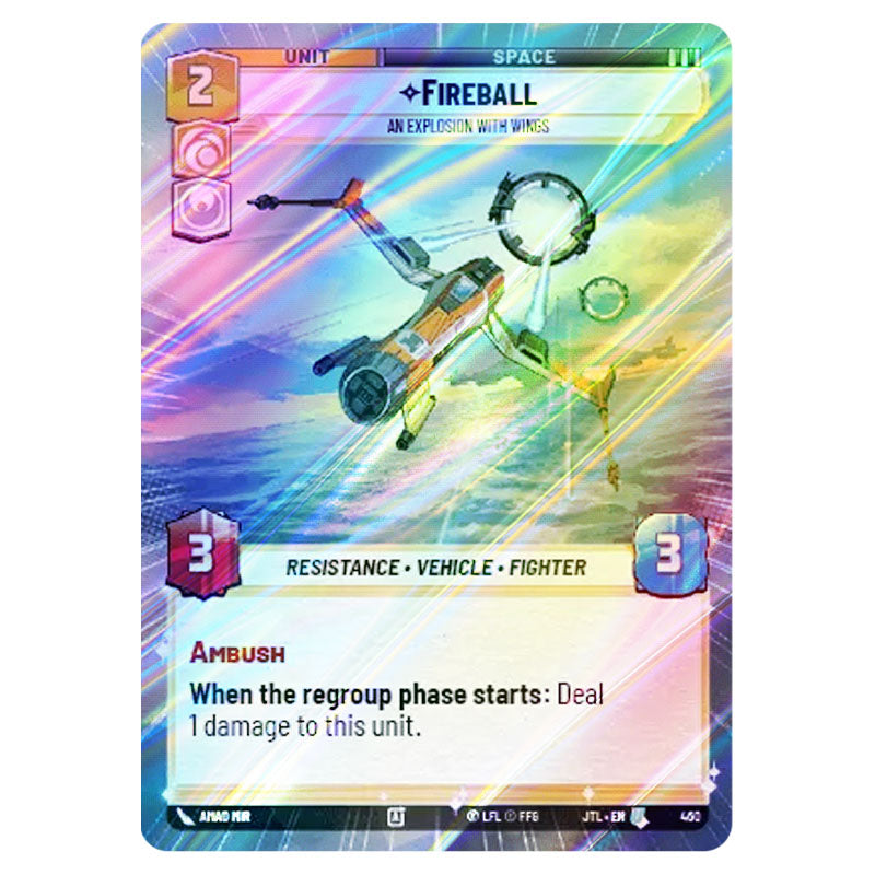 Star Wars Unlimited - Jump to Lightspeed - Fireball An Explosion With