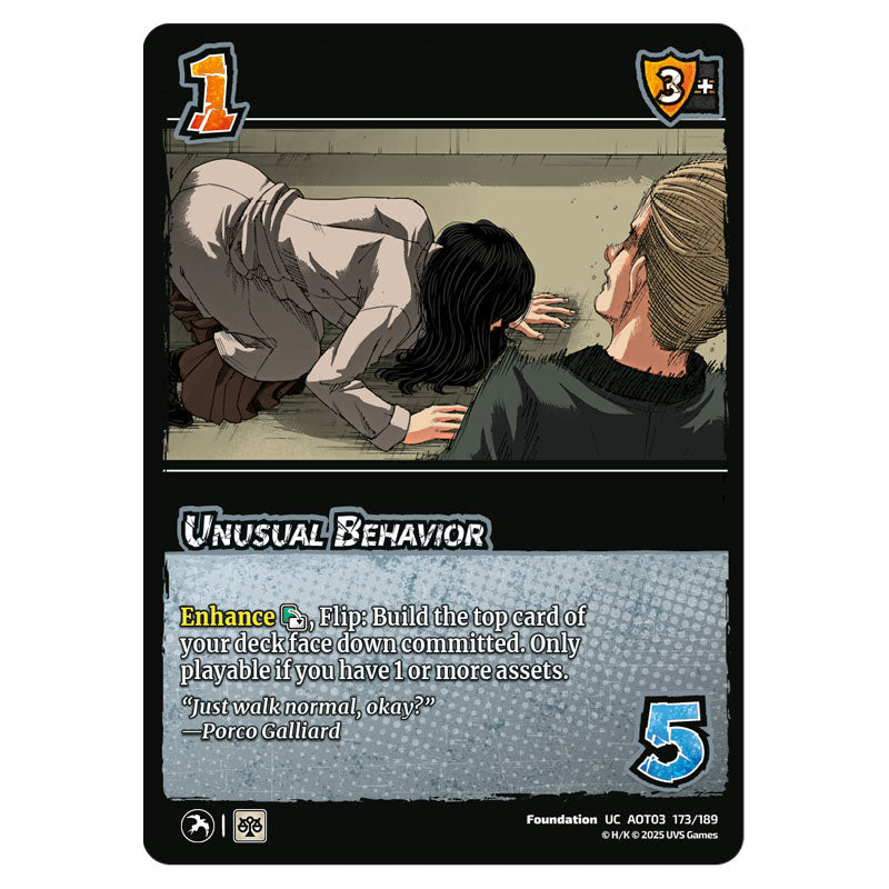 Attack on Titan - Apocalypse - Unusual Behavior (UC) - 173/189