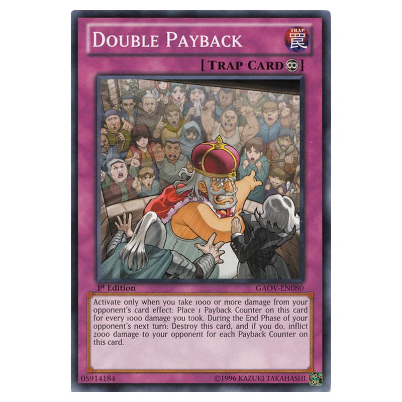 Yu-Gi-Oh! - Galactic Overlord - Double Payback (Short Print) GAOV-EN08