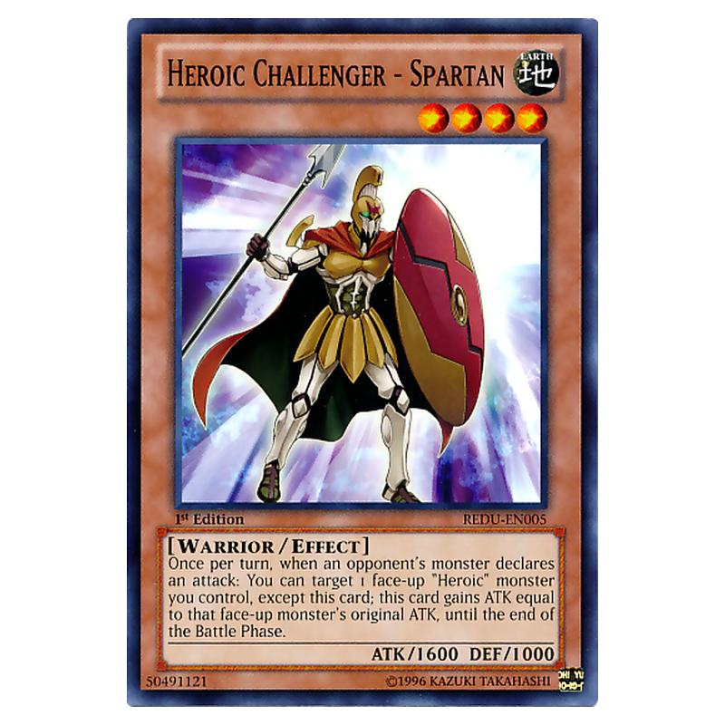 Yu-Gi-Oh! - Return of the Duelist - Heroic Challenger - Spartan (Commo