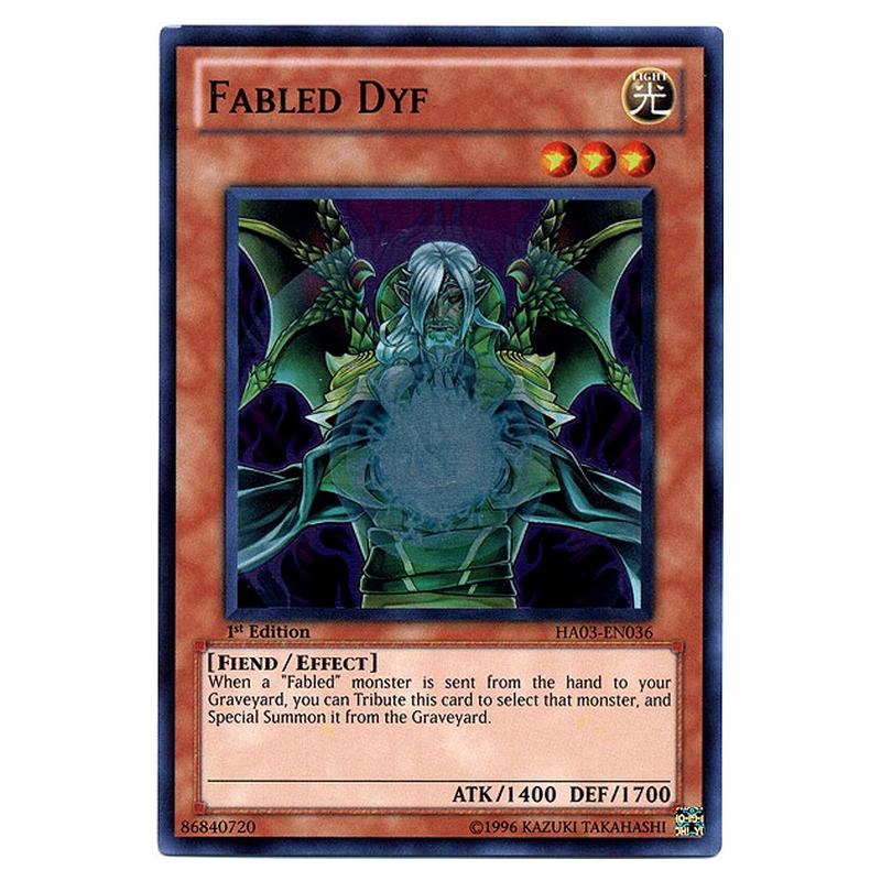 Yu-Gi-Oh! - Hidden Arsenal 3 - Fabled Dyf (Super Rare) HA03-EN036